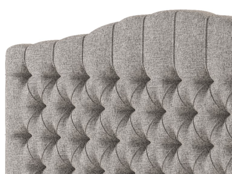 British Bed Company Alice Fabric Headboard at Mattressman