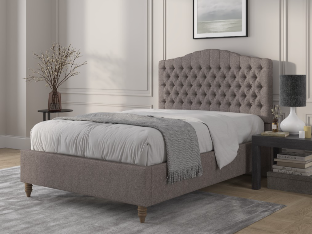 British Bed Company Alice Fabric Bed at Mattressman