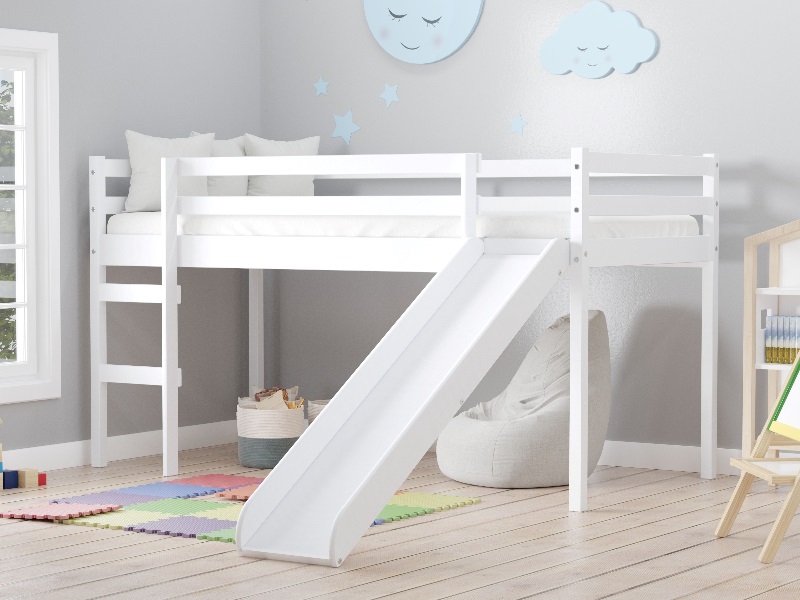 Birlea Frankie Midi Sleeper With Slide Mid Sleeper at Mattressman