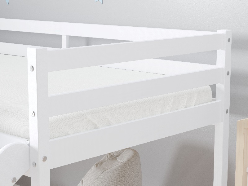 Birlea Frankie Midi Sleeper With Slide Mid Sleeper at Mattressman